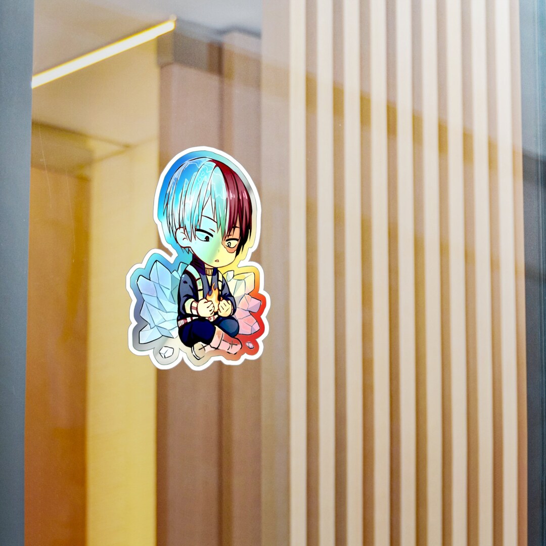 Shoto Todoroki Chibi Sticker My Boy Sticker Bakudeku Chibi - Etsy