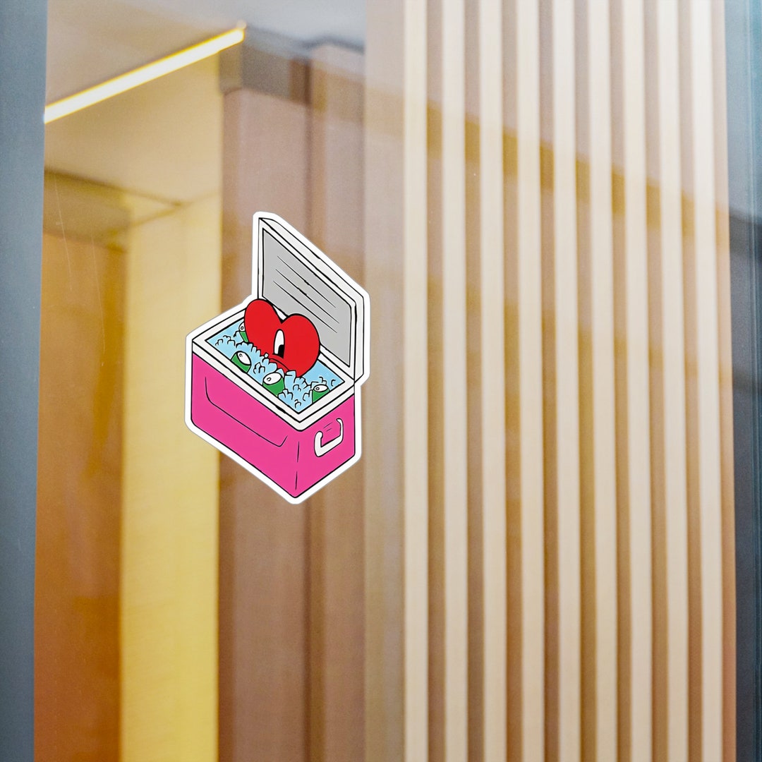 Sticker Bad Bunny Bad Bunny Heart Sticker Un Verano Sin Ti - Etsy