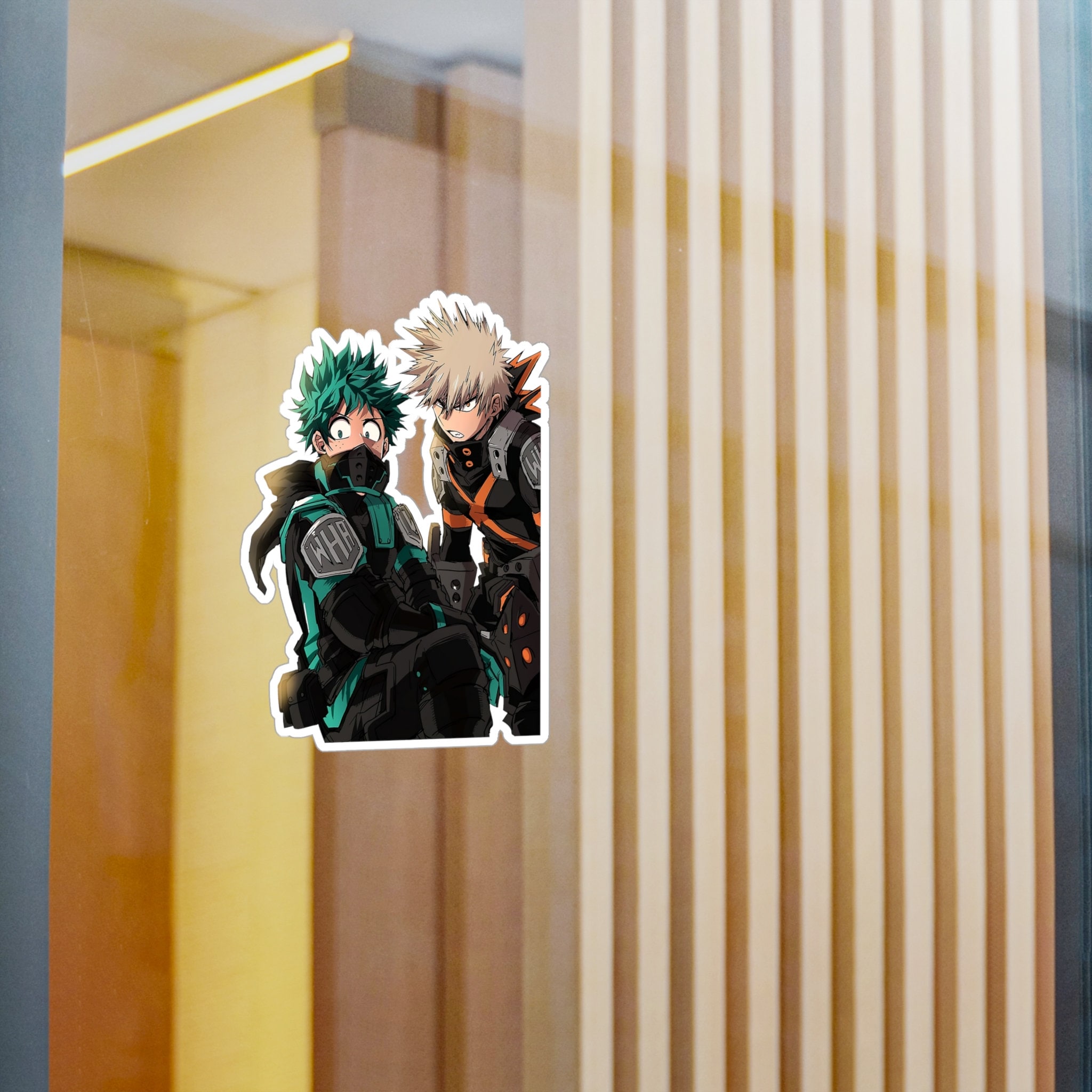 Deku Bakugo Sticker My Hero Academia Sticker Boku No Hero - Etsy