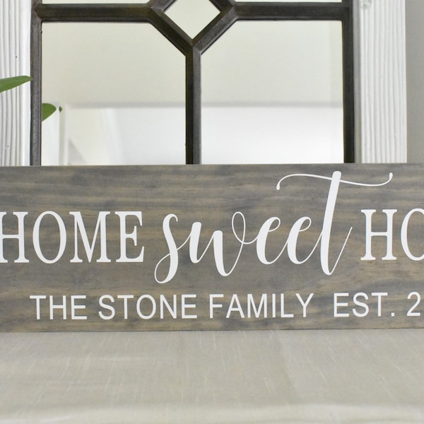 Outdoor Home Sweet Home Sign - Etsy