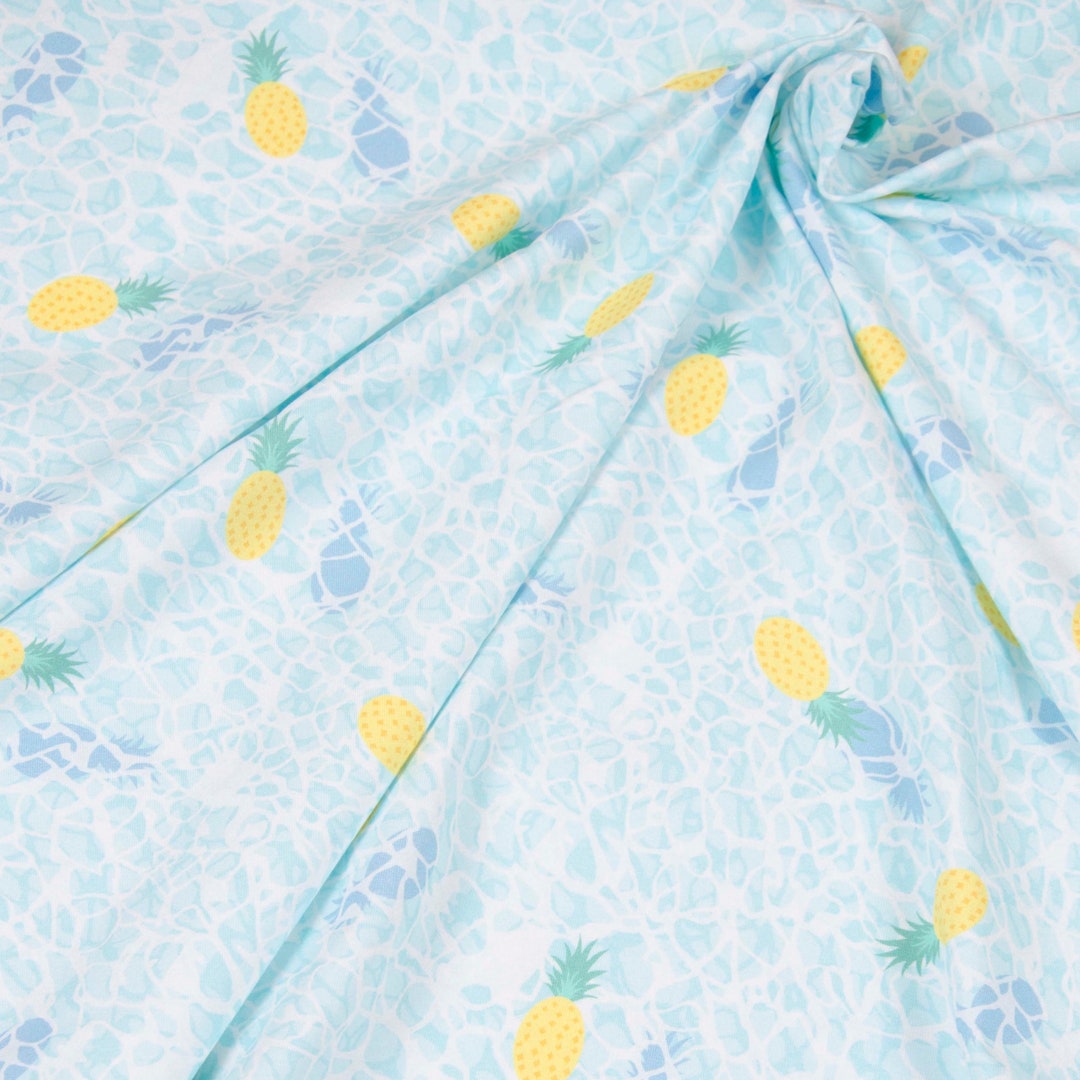 Hilco Jersey Summer Fun Ananas - Etsy.de
