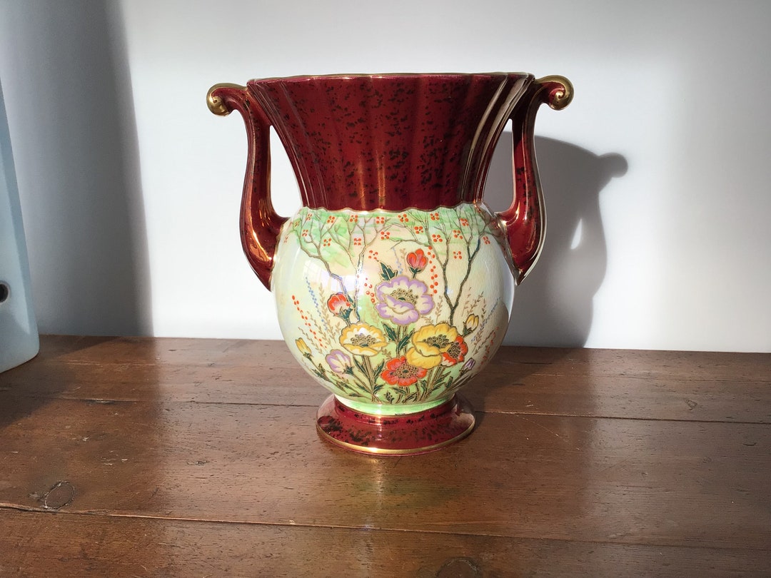 Crown Devon Rouge Royale Jug - Etsy