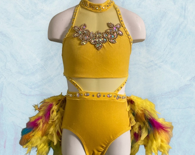 Custom Dance Costume, Dance Competition Costume, Handmade Dance Costume ...