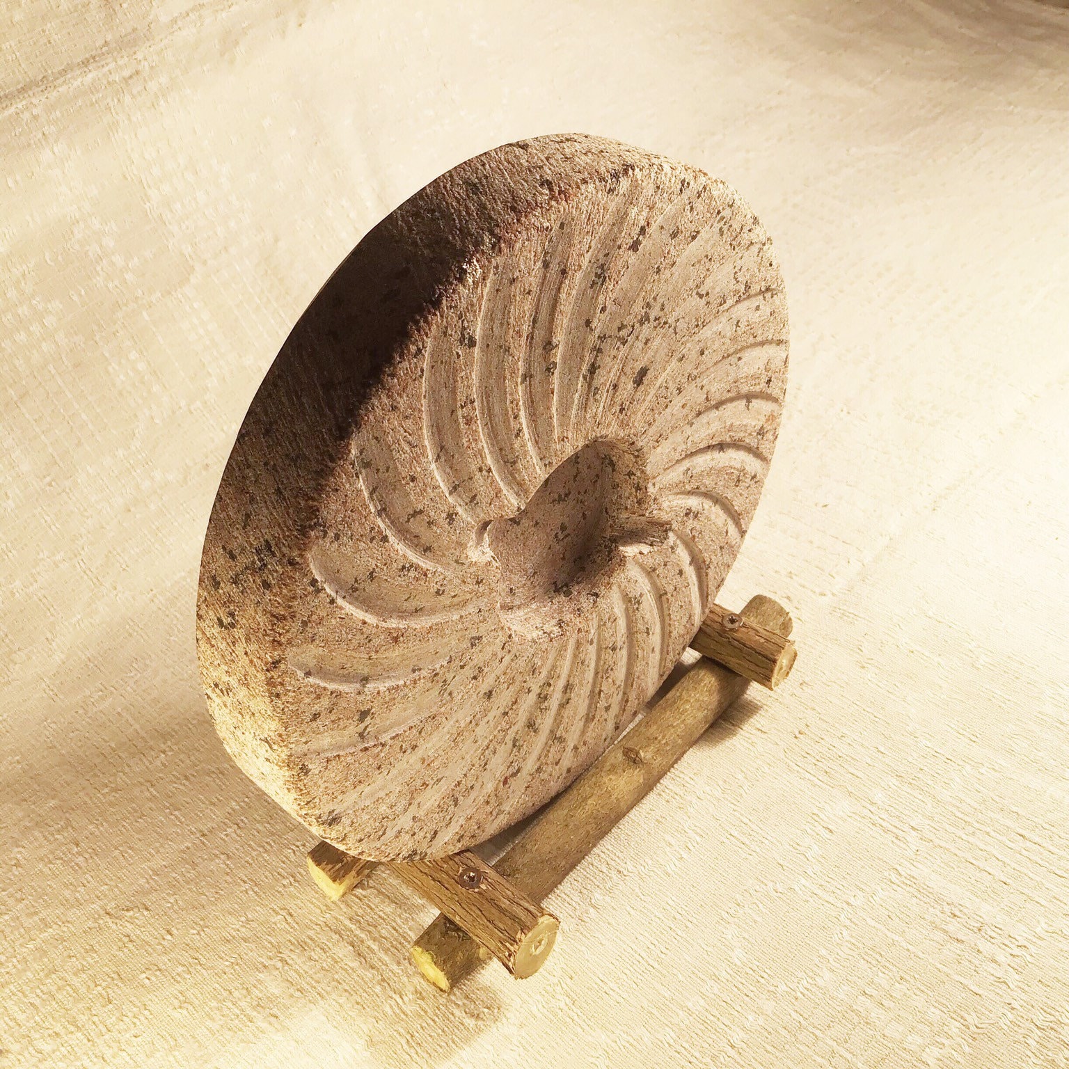 Millstone - Candle Holder, Custom Grinder, Windmill, Royal Dux, Ancient ...