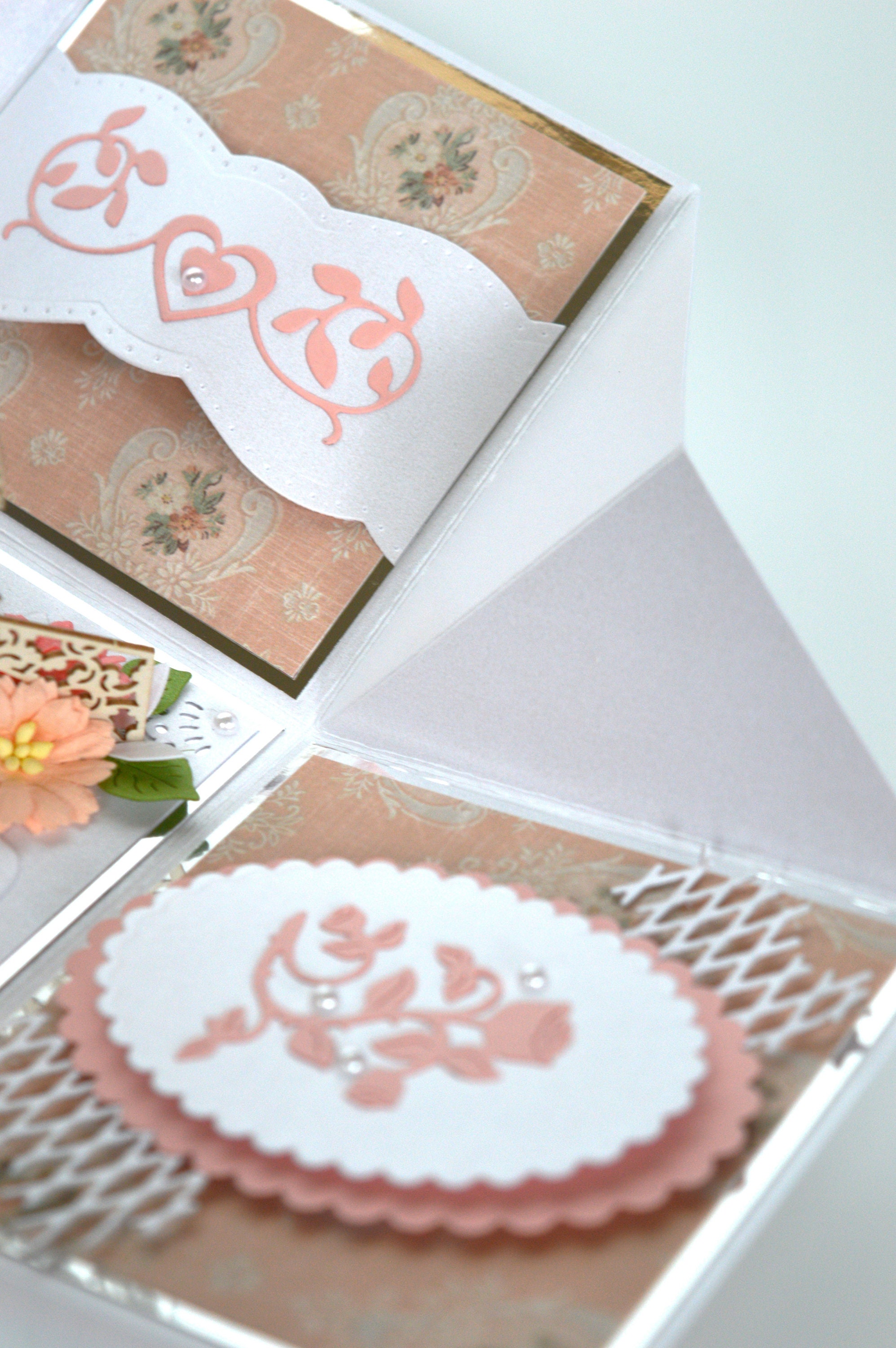 Explosion Wedding Card, Surprise Wedding Card, Wedding Exploding Card ...