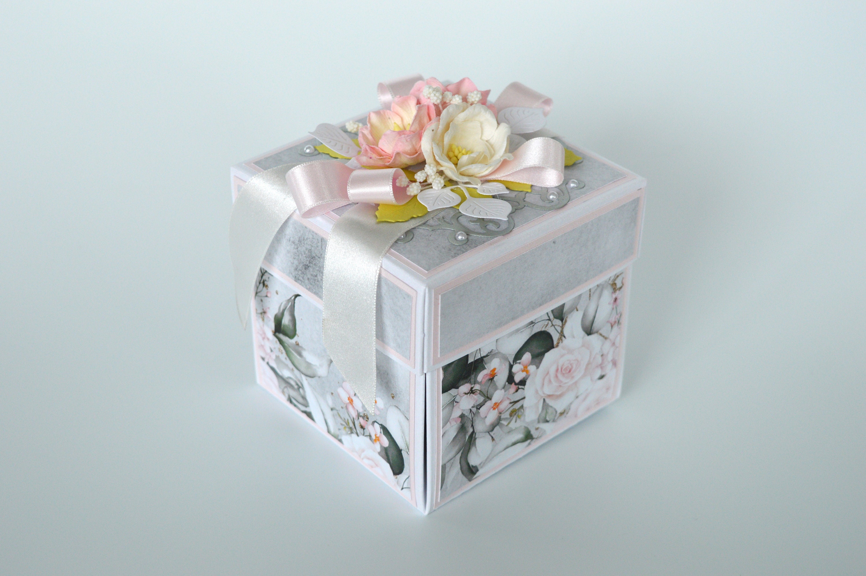 3D Wedding Card Wedding Explosion Box Folded Wedding Card - Etsy