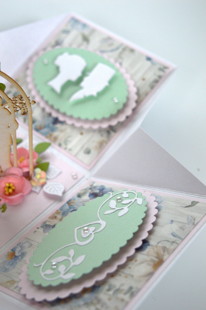 Exploding Wedding Card Surprise Wedding Card Wedding - Etsy