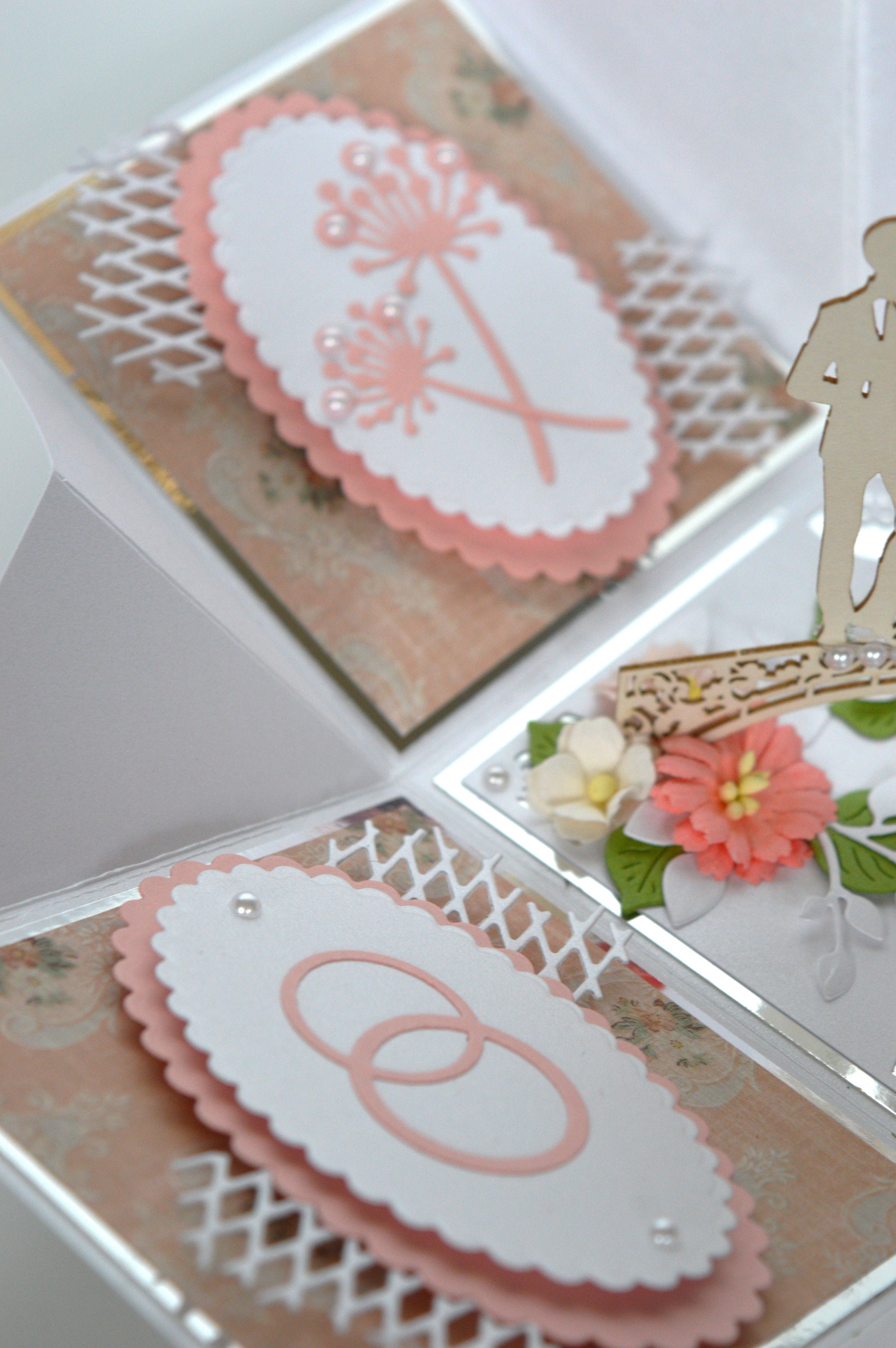 Explosion Wedding Card, Surprise Wedding Card, Wedding Exploding Card ...