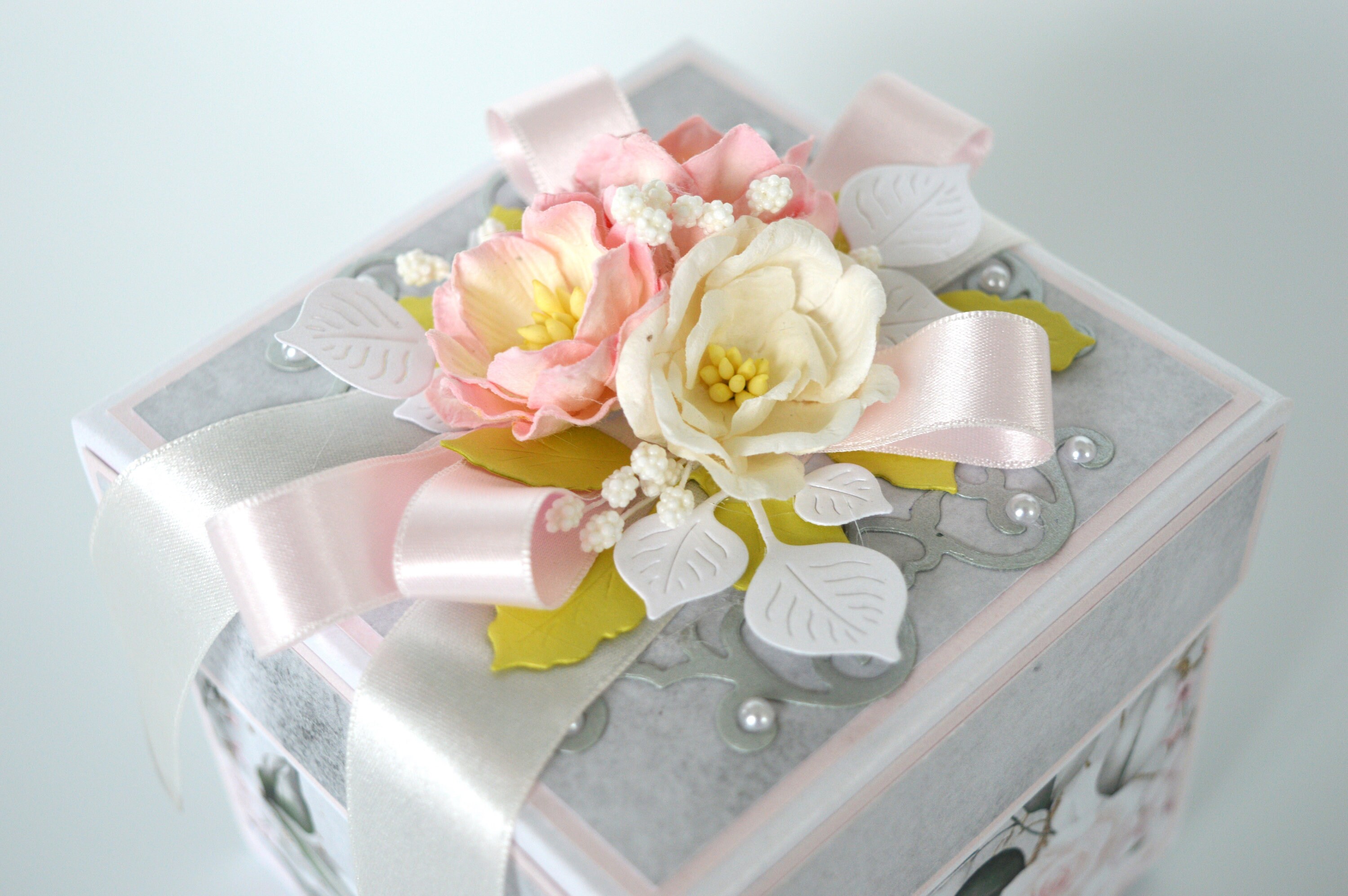 3D Wedding Card Wedding Explosion Box Folded Wedding Card - Etsy
