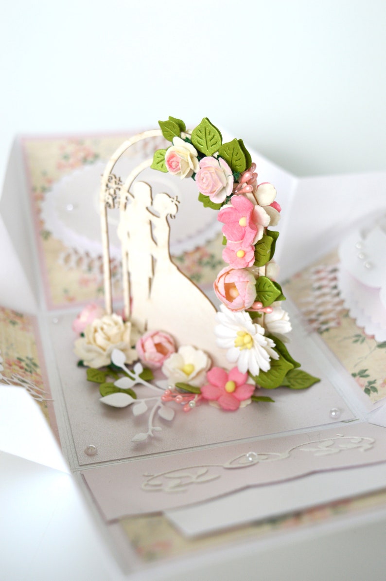 Exploding Wedding Card, Surprise Wedding Card, Wedding Explosion Box ...