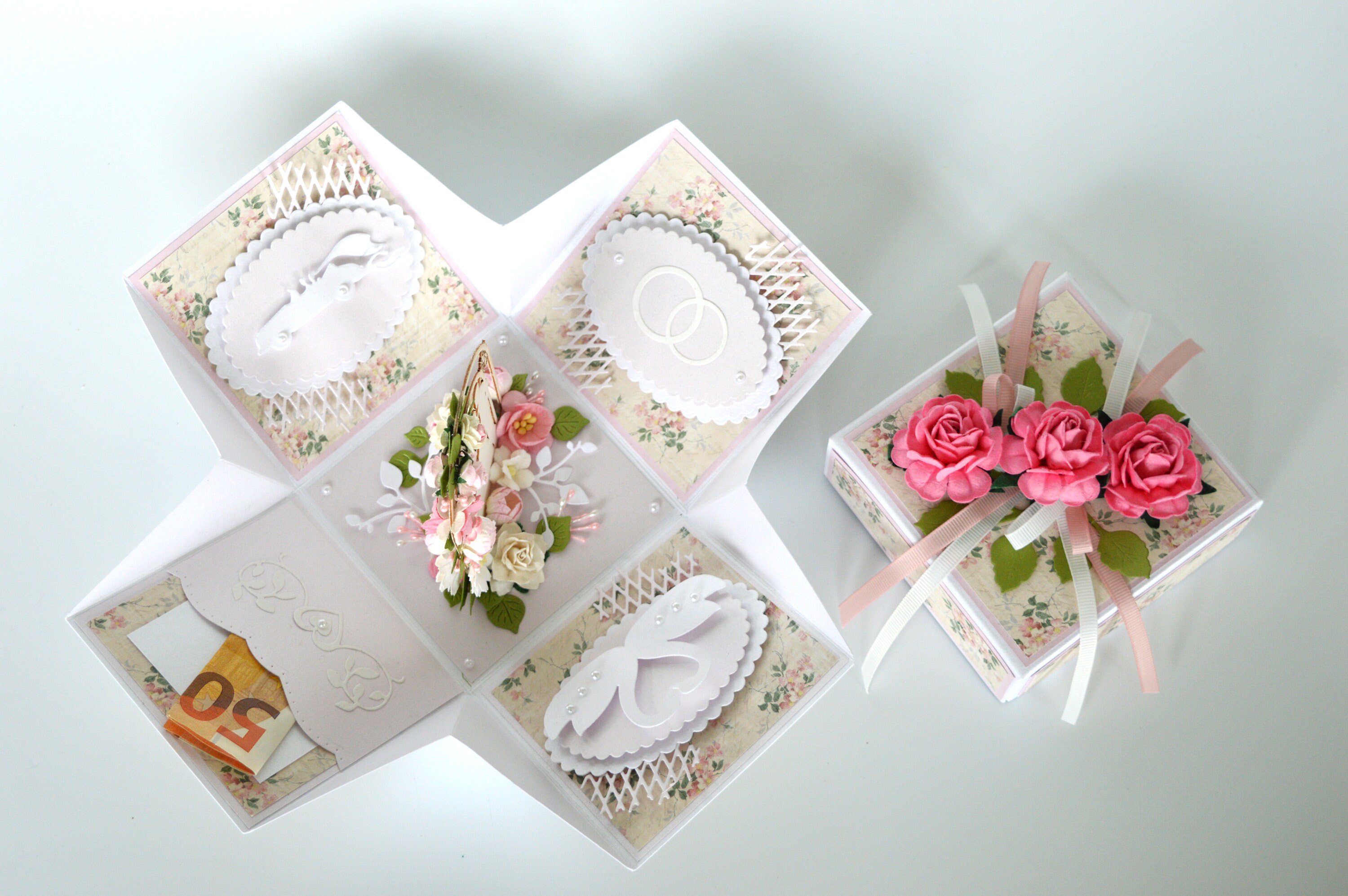 Exploding Wedding Card, Surprise Wedding Card, Wedding Explosion Box ...