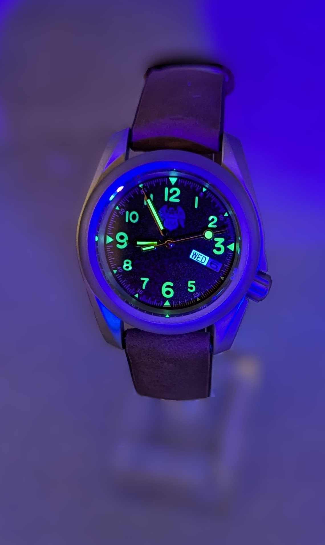 Sphinx 1927 Brewer USA Men's Automatic Watch: Black Dial, Seiko ...