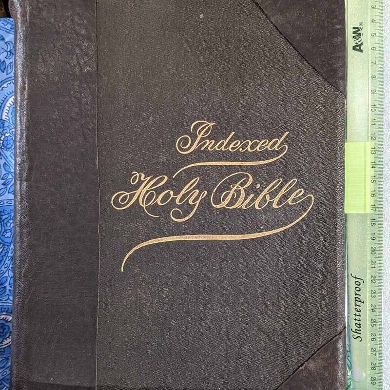 Holy Bible Book Cover - Etsy