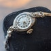 Beautiful 10kt Solid White Gold Hamilton Ladies Cocktail Watch With 2 ...
