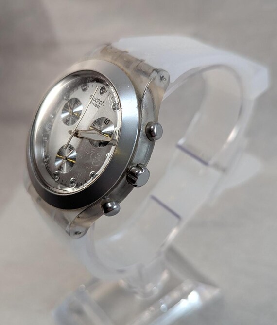 Vintage 2005 Swatch Irony Chronograph Watch: 42mm Dia… - Gem