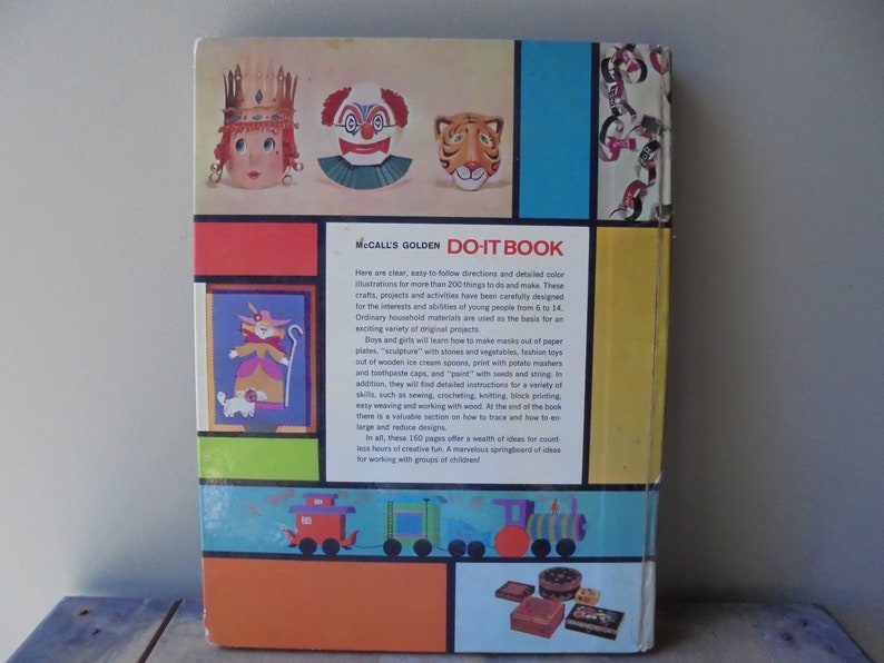 Mccall's Golden Do-it Book Vintage Arts and Crafts Book - Etsy