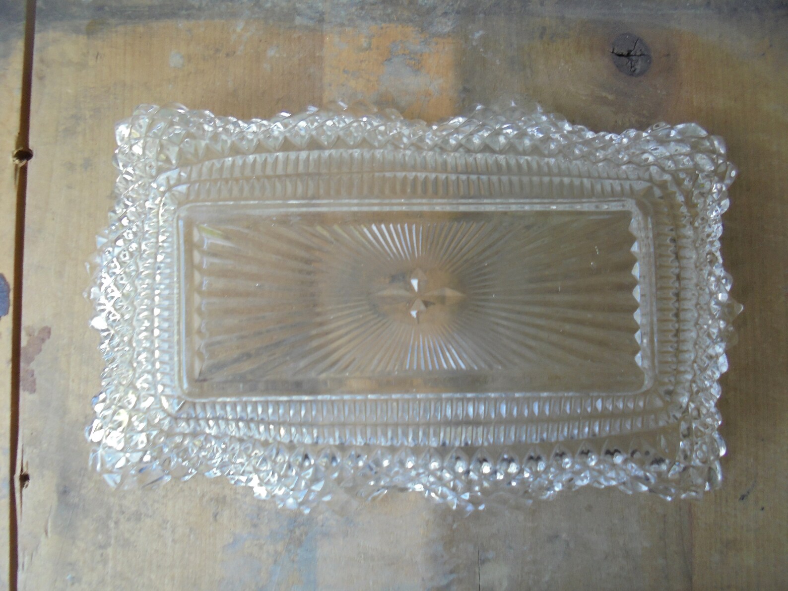 Vintage Textured Glass Relish Tray Glass Relish Bowl With - Etsy