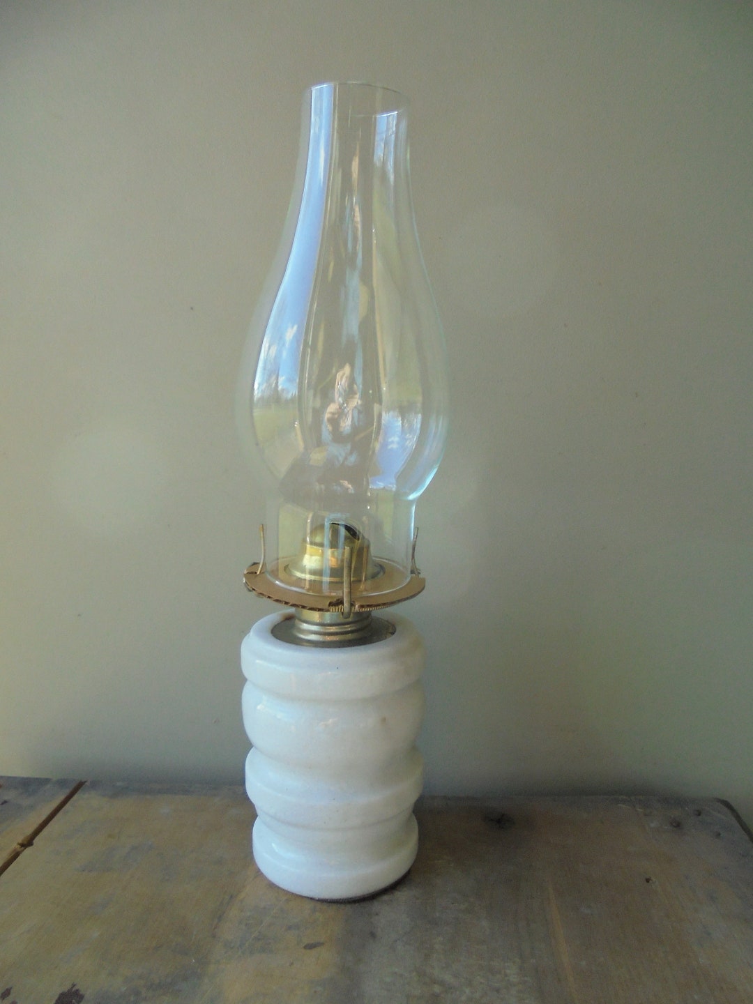 Vintage Sheridan Kaadan Oil Lamp, Marble Base Oil Lamp, Vintage ...