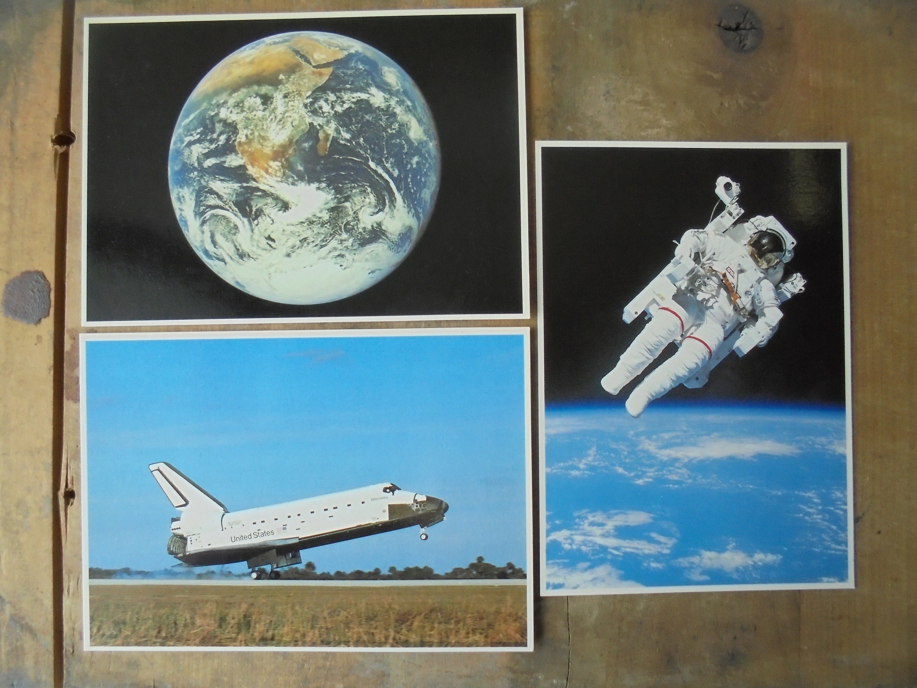 The Space Shuttle Postcard Collection, Kimball Concepts 12 Photo Prints ...