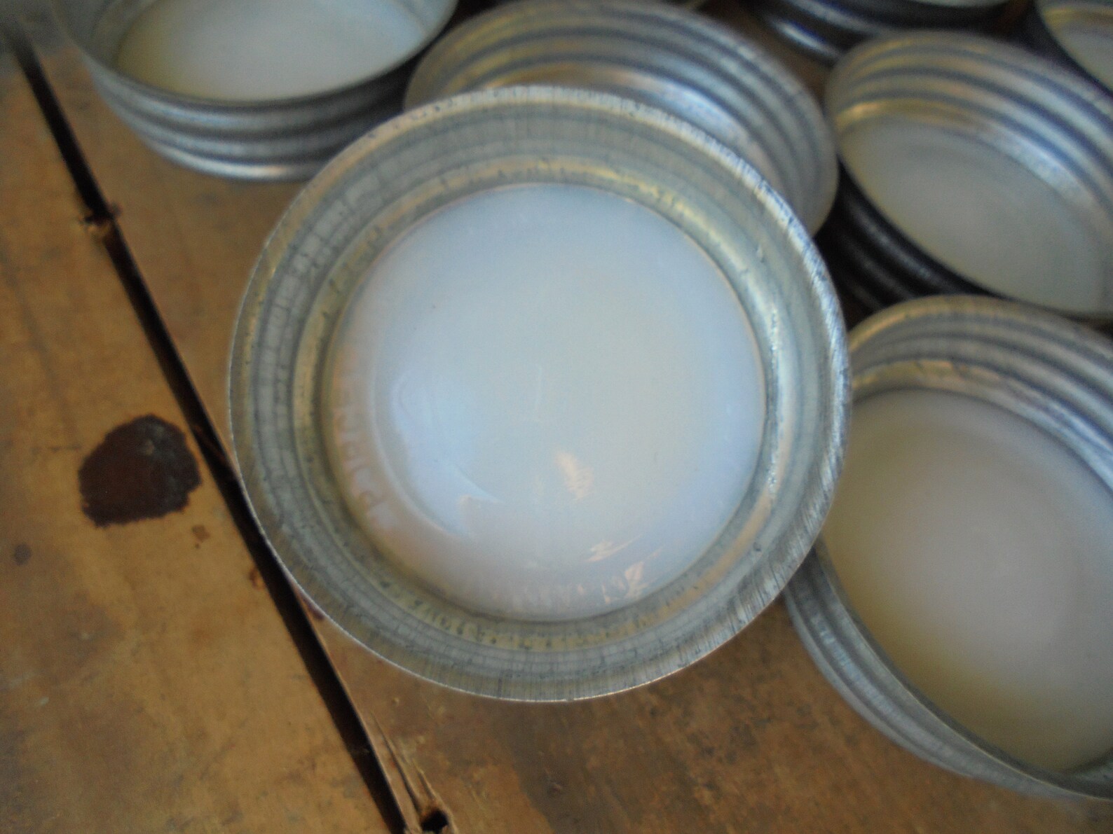Vintage Canning Supply Zink Caps, American Dupont 10 Zinc Canning Jar ...