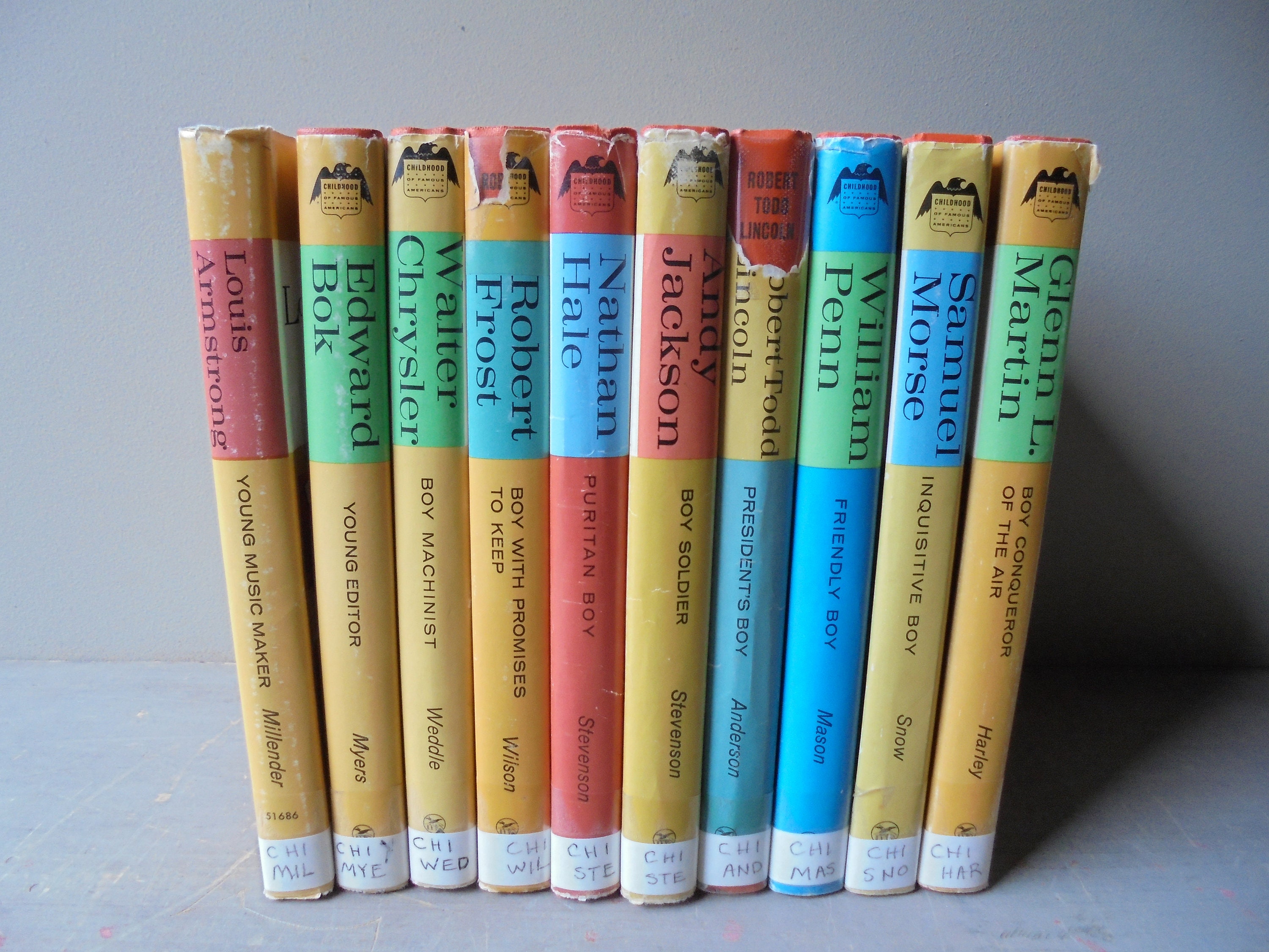 Childhood of Famous Americans Each Book Sold Separately - Etsy