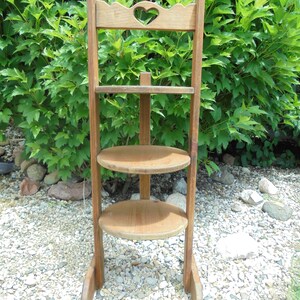 Vintage Pie Shelf Three Tiered Shelf Wooden Kitchen - Etsy