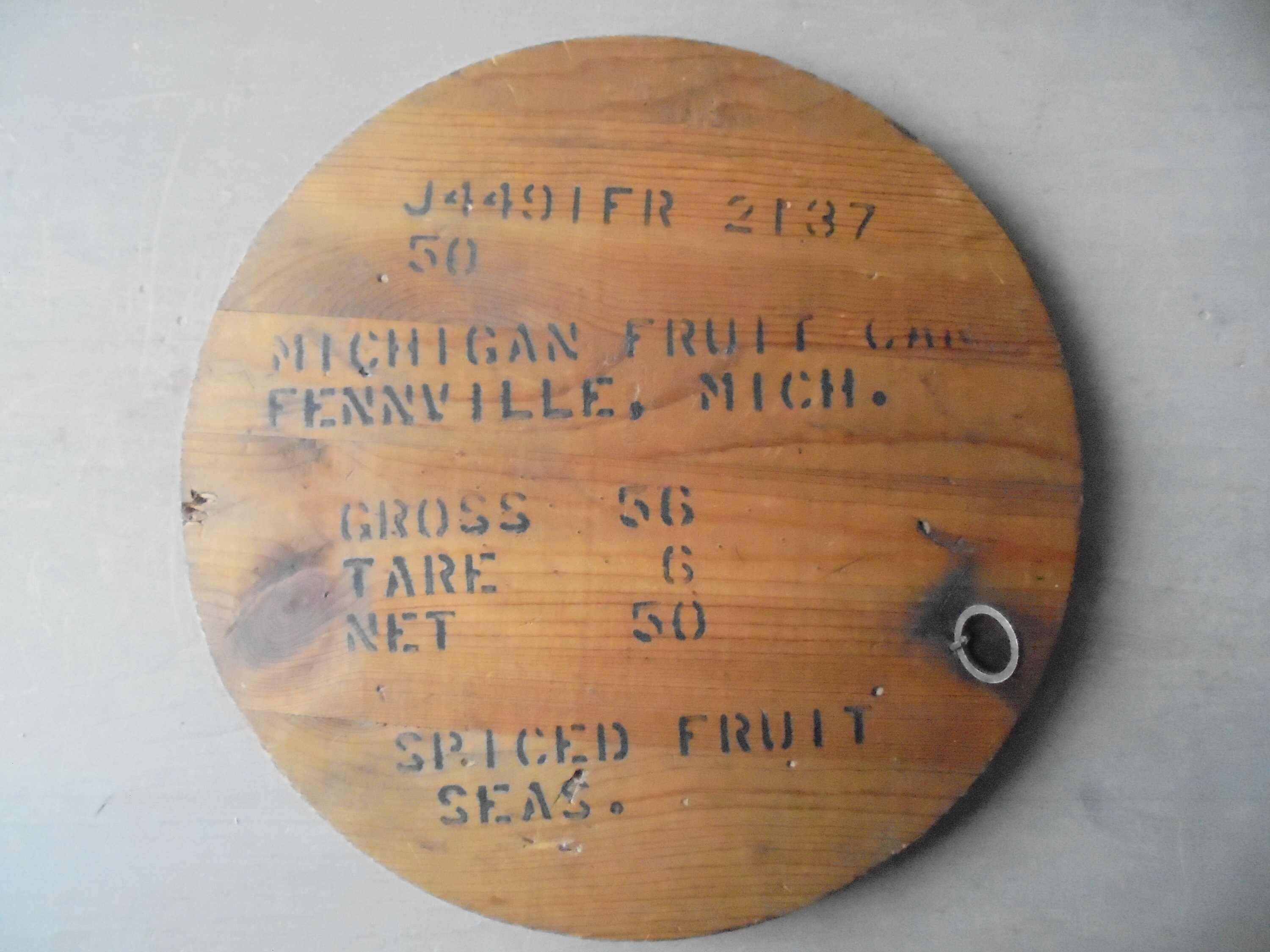 Vintage WM J. Stange Co. Seasoning Container, A Stange Product Round ...