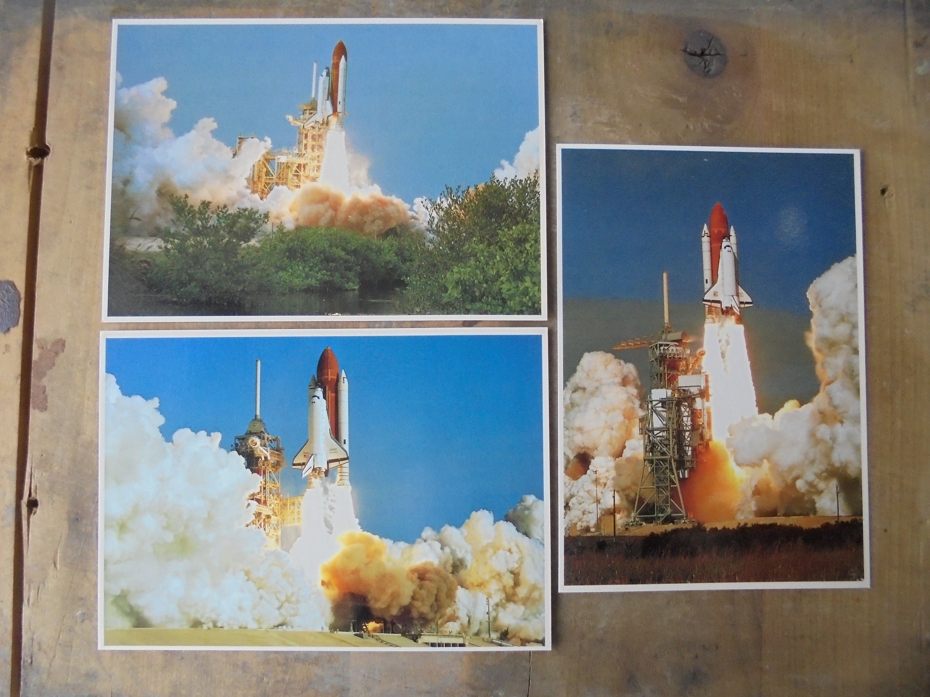 The Space Shuttle Postcard Collection, Kimball Concepts 12 Photo Prints ...