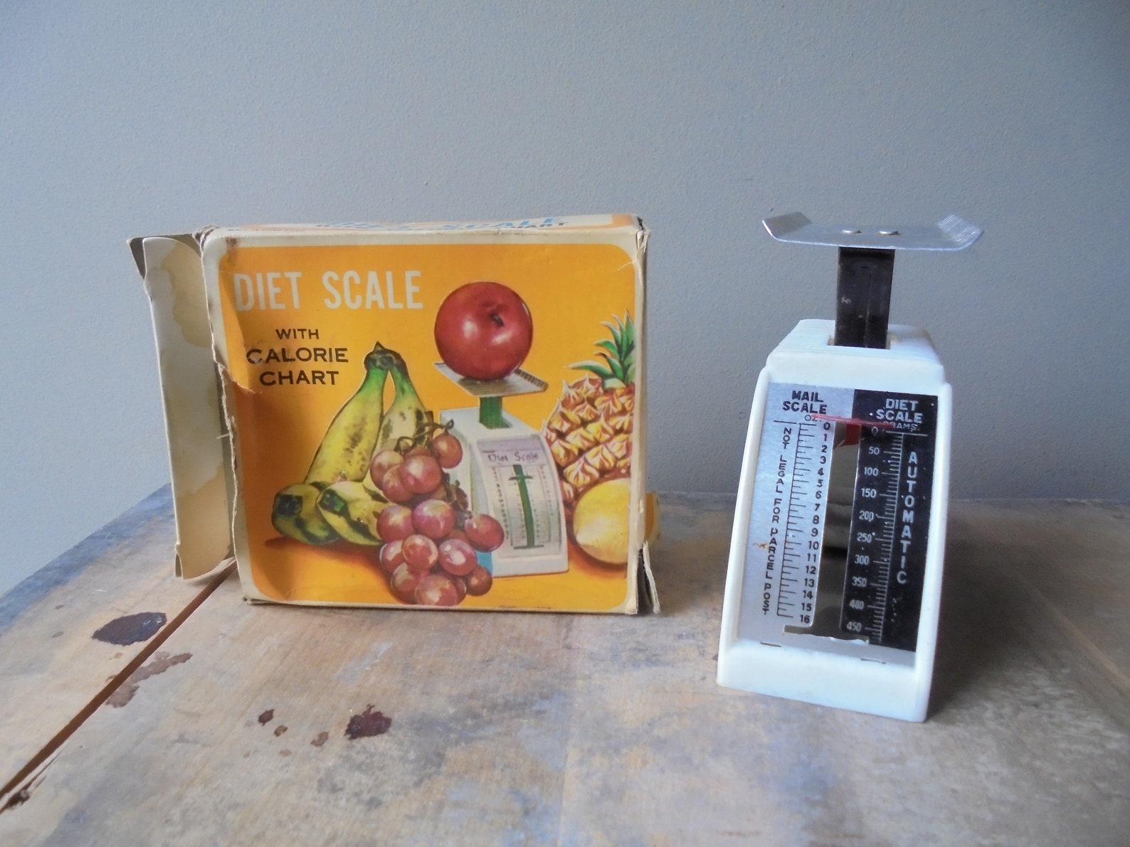 Vintage Diet Scale Vintage Food Scale in Original Box | Etsy