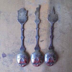 Vintage Souvenir Spoons, Set of Three Decorative Spoons, Liberty Bell ...