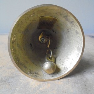 Vintage Clown Brass Bell, Pewter Clown With Cymbals, Decorative Clown ...