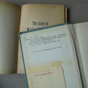 The Stroy of Madame Curie by Alice Thorne, Vintage Hardcover Book ...