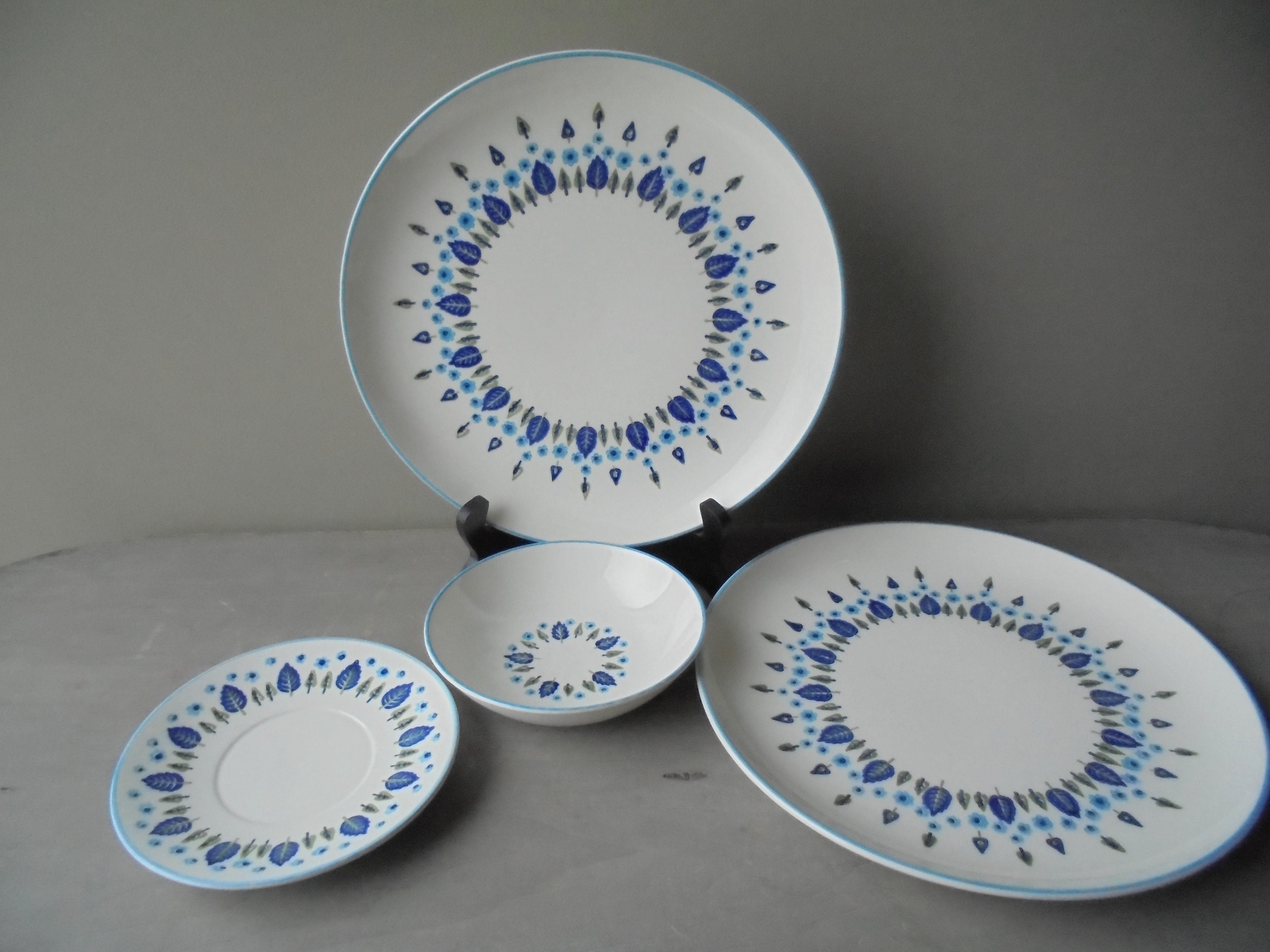 Vintage Marcrest Dinnerware Set Swiss Alpine Dinner Plates - Etsy