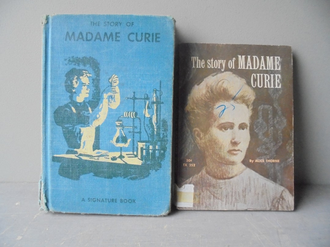 The Stroy of Madame Curie by Alice Thorne, Vintage Hardcover Book ...