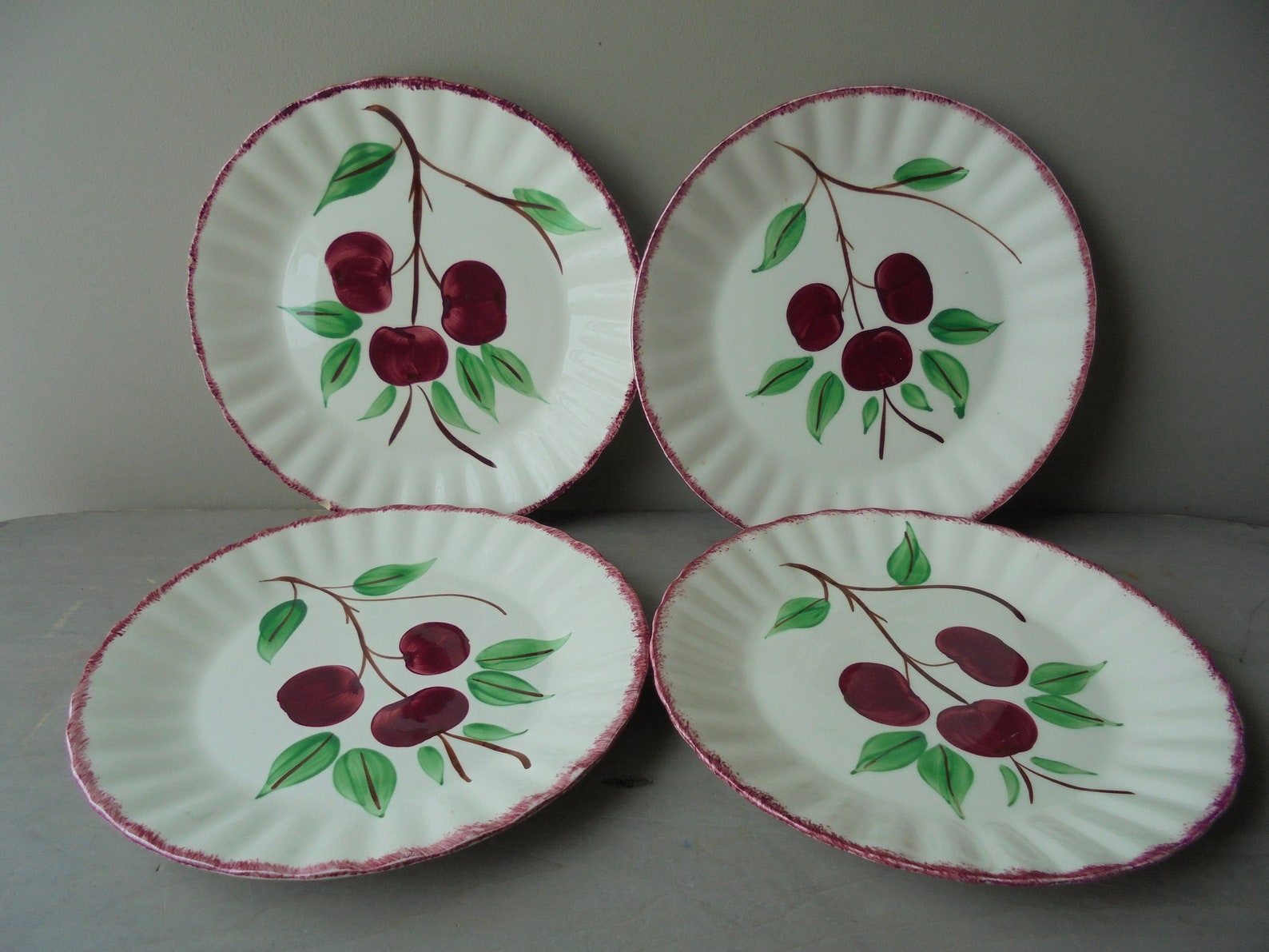 Blue Ridge Southern Potteries Dish Set Vintage Dinner Plate - Etsy