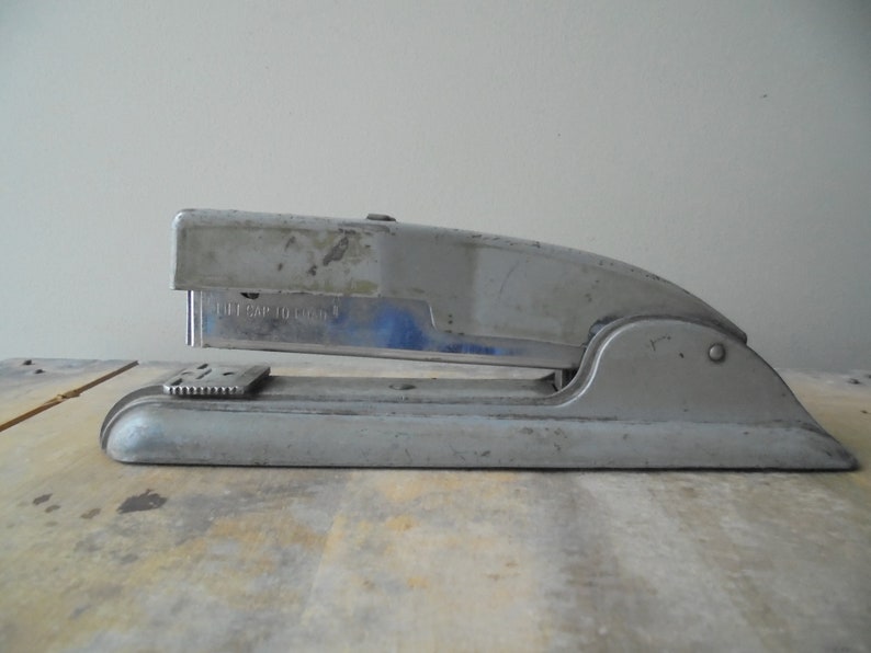 Vintage Swingline 27 Stapler, Vintage Office Supply, Gray Office ...