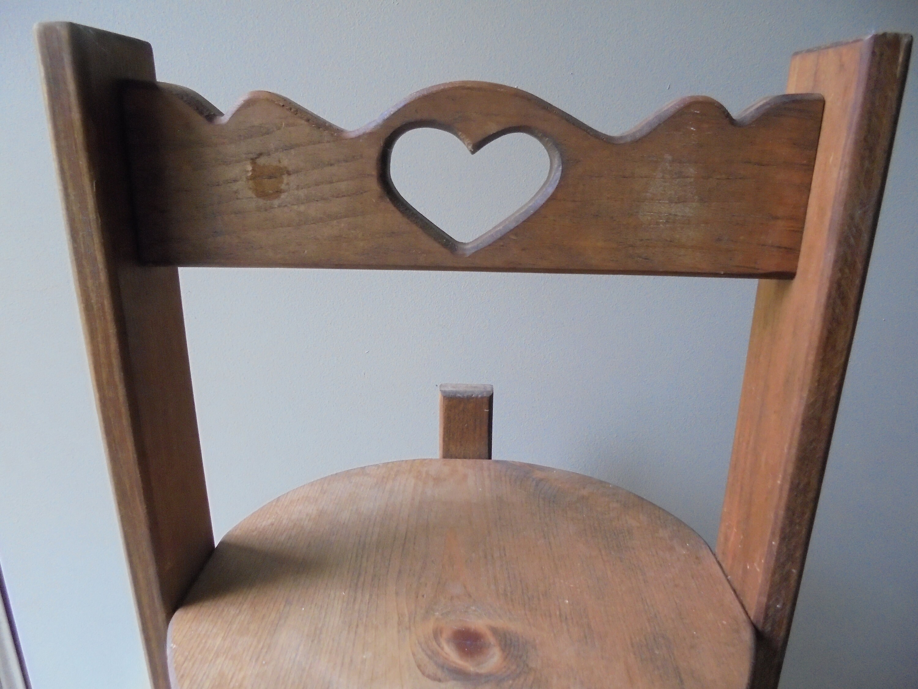 Vintage Pie Shelf Three Tiered Shelf Wooden Kitchen - Etsy