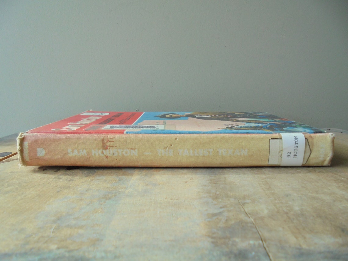 Sam Houston the Tallest Texan by William Johnson Vintage - Etsy