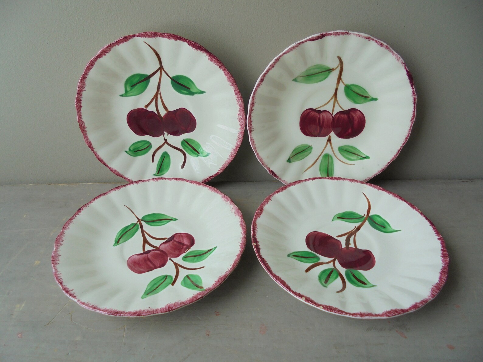 Blue Ridge Southern Potteries Dish Set Vintage Dinner Plate - Etsy