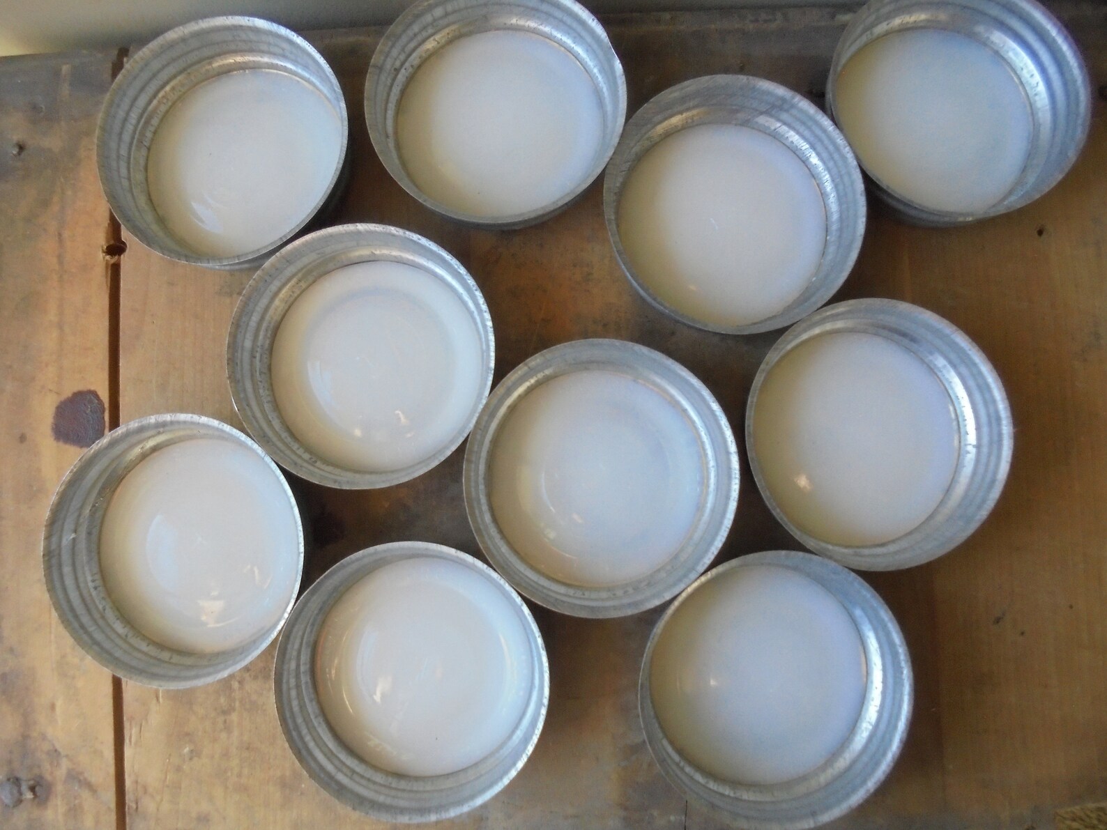 Vintage Canning Supply Zink Caps, American Dupont 10 Zinc Canning Jar ...