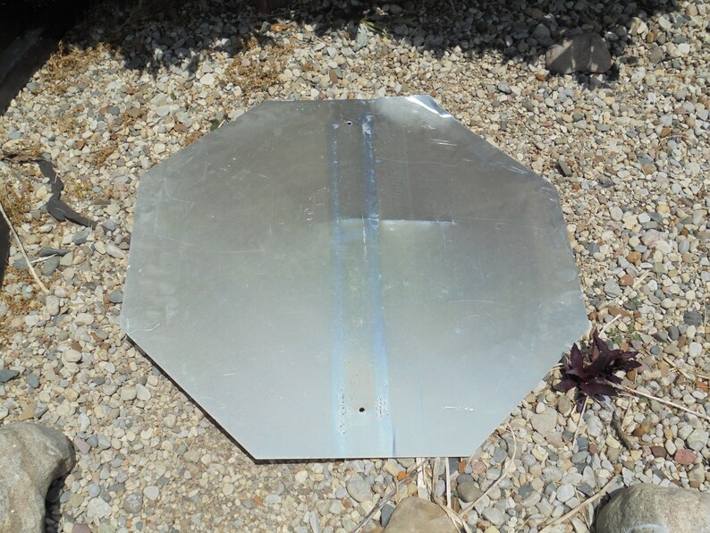 Vintage Stop Sign Large Metal Stop Sign 30 Road Sign - Etsy