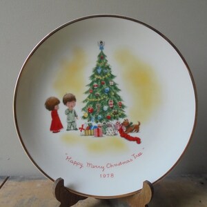 Happy Merry Christmas Tree 1978 Moppets Vintage Moppets - Etsy