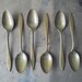 Vintage Set of Metal Baby Spoons Collectible Spoons Vintage - Etsy