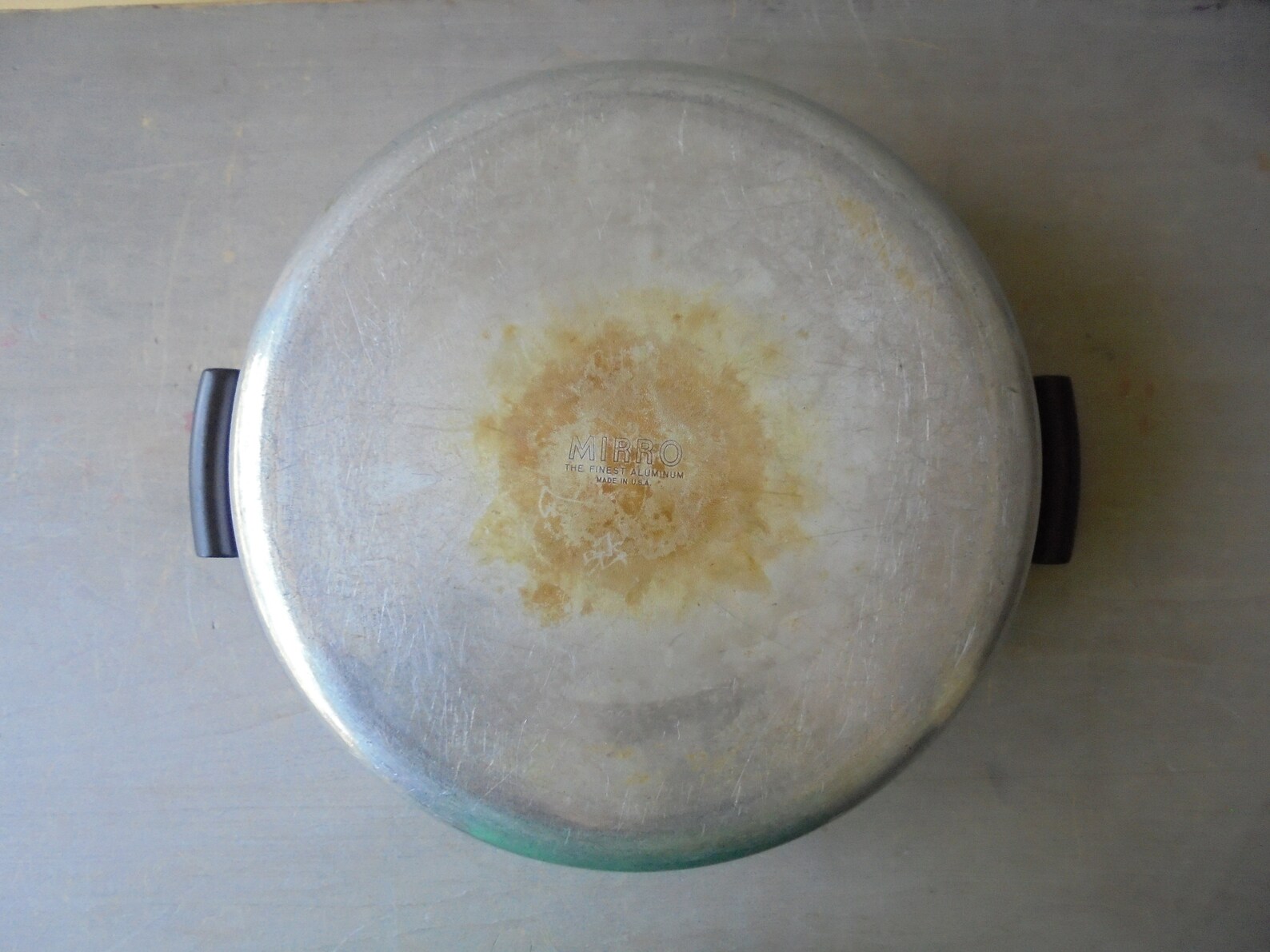 Vintage Mirro 5 Quart Aluminum Pot With Lid Vintage Kitchen - Etsy