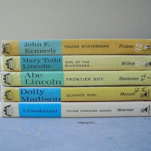 Childhood of Famous Americans, Each Book Sold Separately, Vintage ...