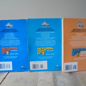 Vintage Paperback Encyclopedia Brown Boy Detective Books, Vintage ...