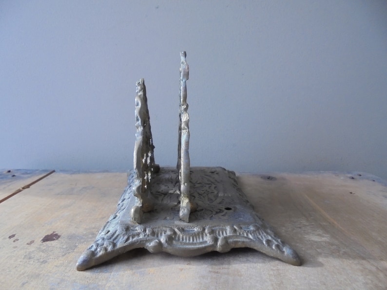 Vintage Desktop Letter Organizer Ornate Metal Letter Holder - Etsy