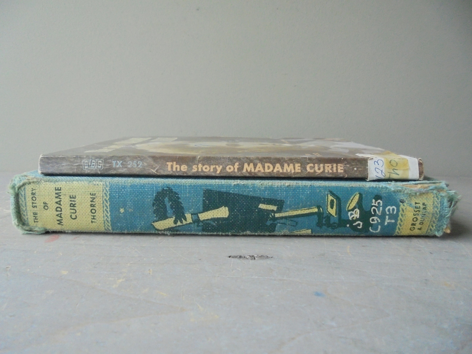 The Stroy of Madame Curie by Alice Thorne, Vintage Hardcover Book ...