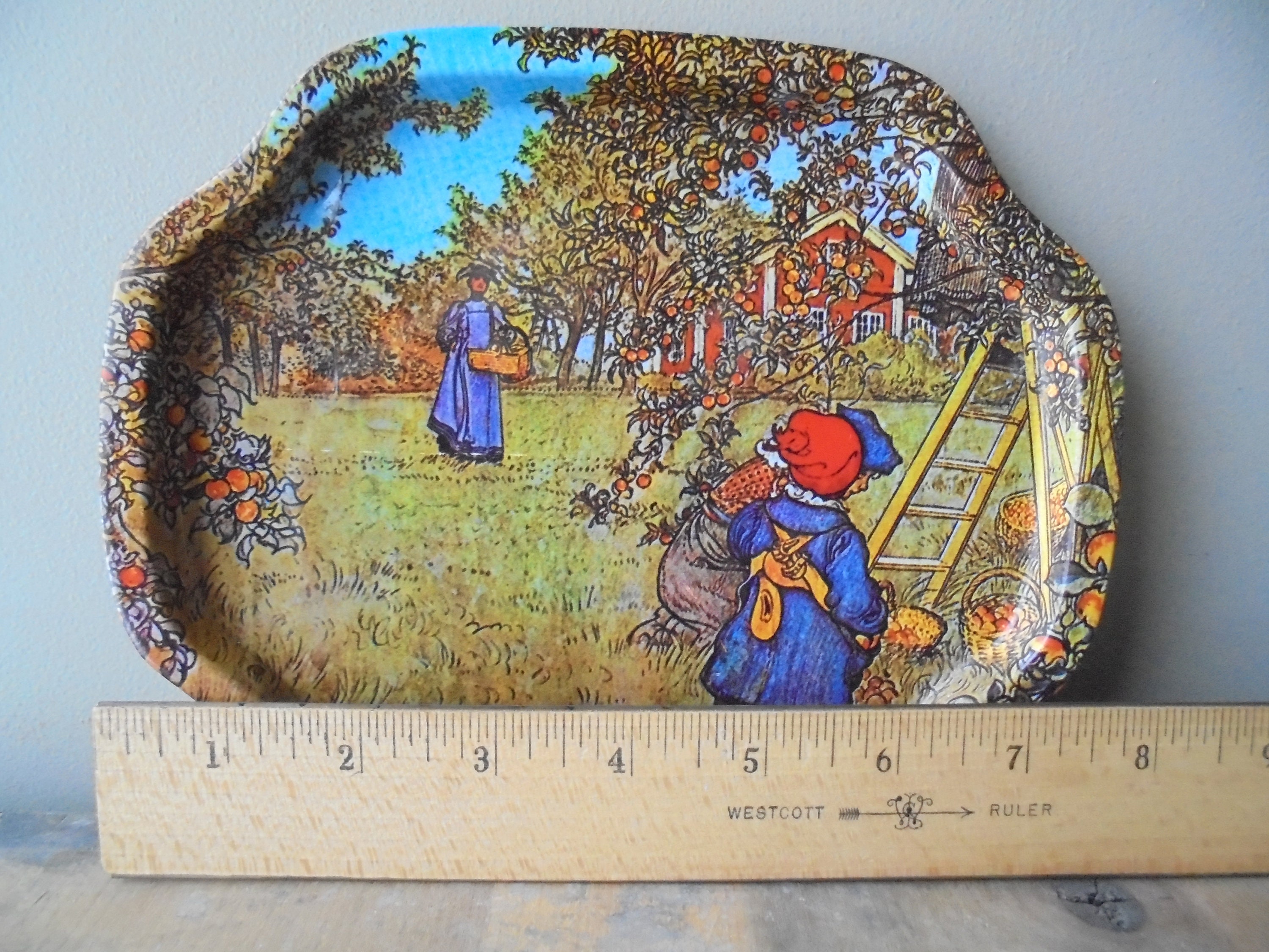 Vintage Metal Tray Collection of Small Metal Trays for Pour - Etsy