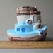 Tuggle the Tugboat Cookie Jar Vintage Nautical Cookie Jar - Etsy